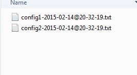 Config File Iteration Backup – Change Checking Config Files – Hansen Cloud